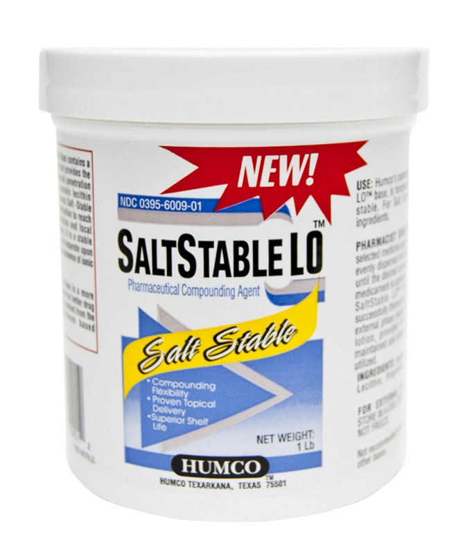 Humco SaltStable LO™ Base, 40 lb – pharmacy items